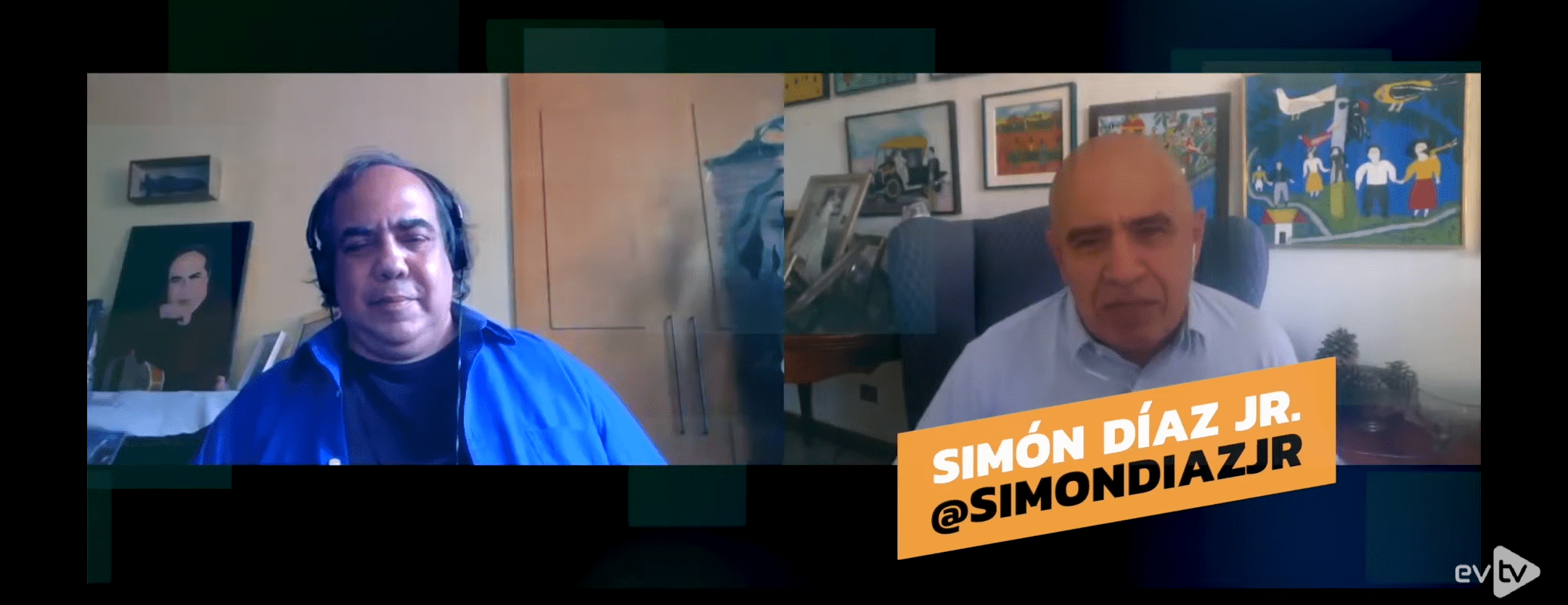 Aquiles Báez en entrevista con Simón Díaz Jr. - Música Venezolana